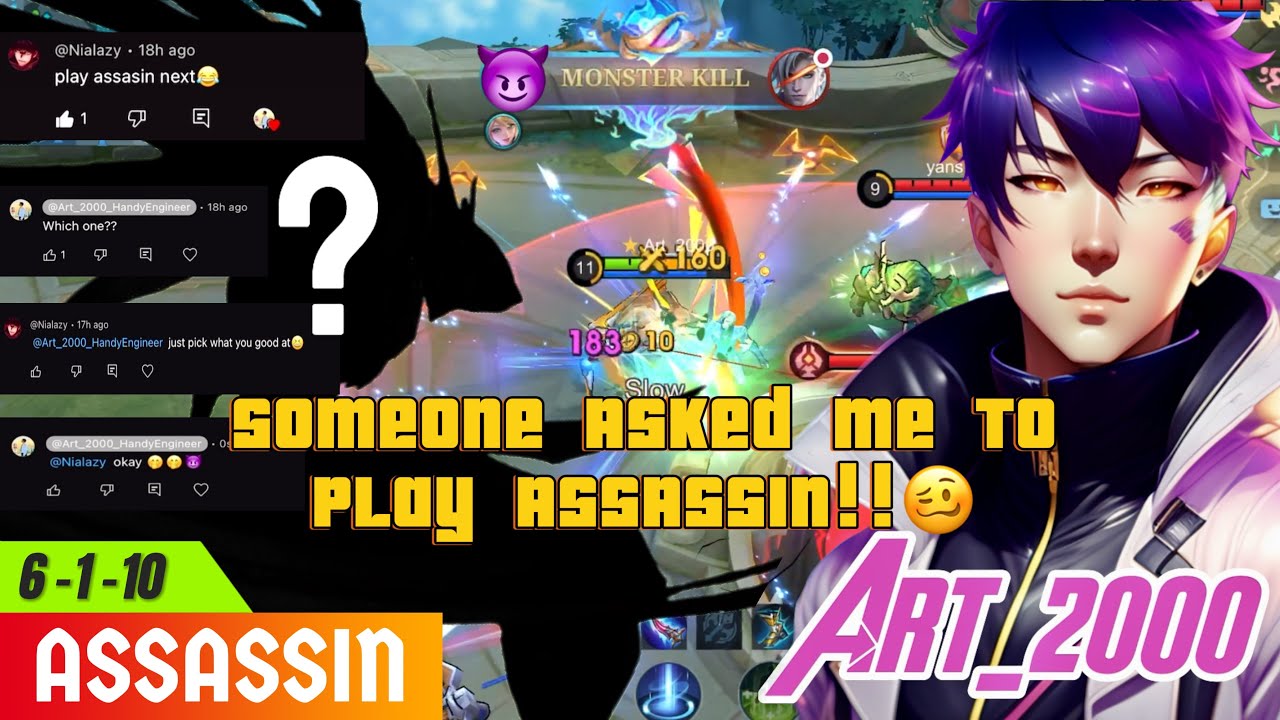 SOMEONE ASKED ME TO PLAY ASSASSIN HERO!! 🥴 UNSTOPPABLE KILLING MACHINE ...
