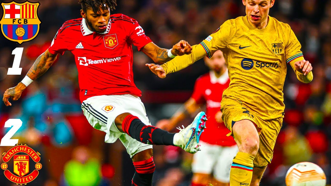 MAN UTD VS BARCA 2-1 - ALL GOALS & HIGHLIGHTS - 2023 - YouTube
