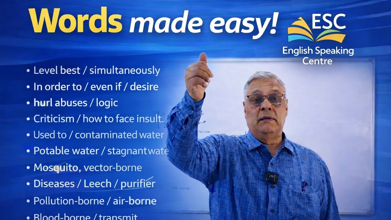 Words Made Easy | Learn English Vocabulary Easily | ESC English ...