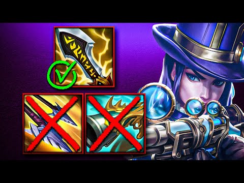 You're building Caitlyn wrong