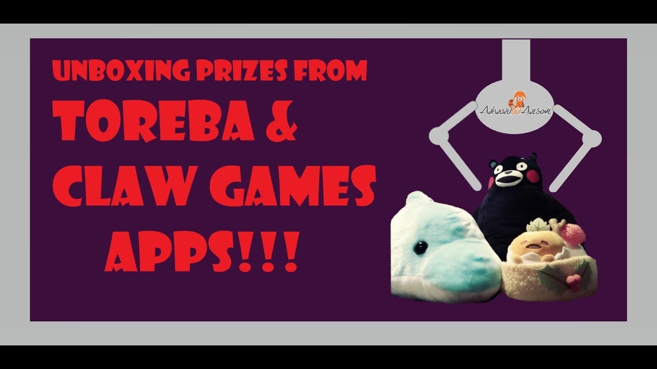 Unboxing Prizes from Toreba and Claw Games Apps! - YouTube