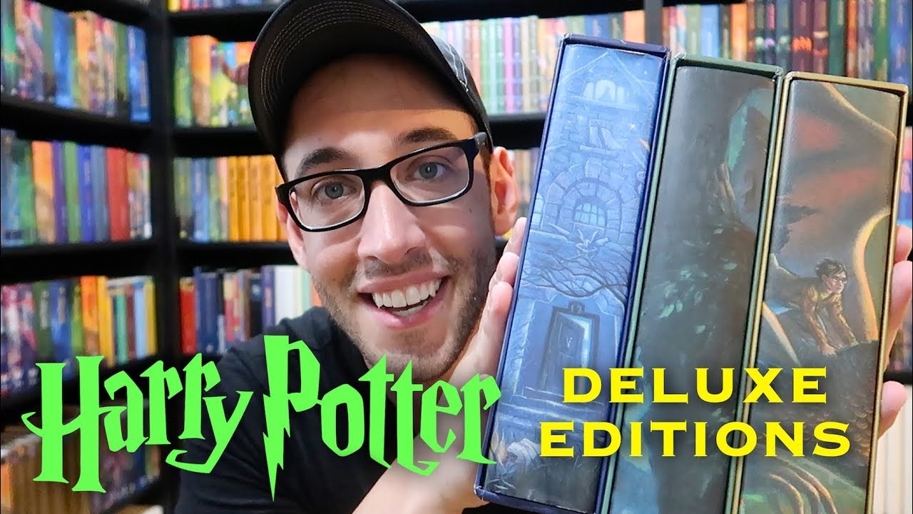 Harry Potter American Deluxe Collector's Edition Books - YouTube