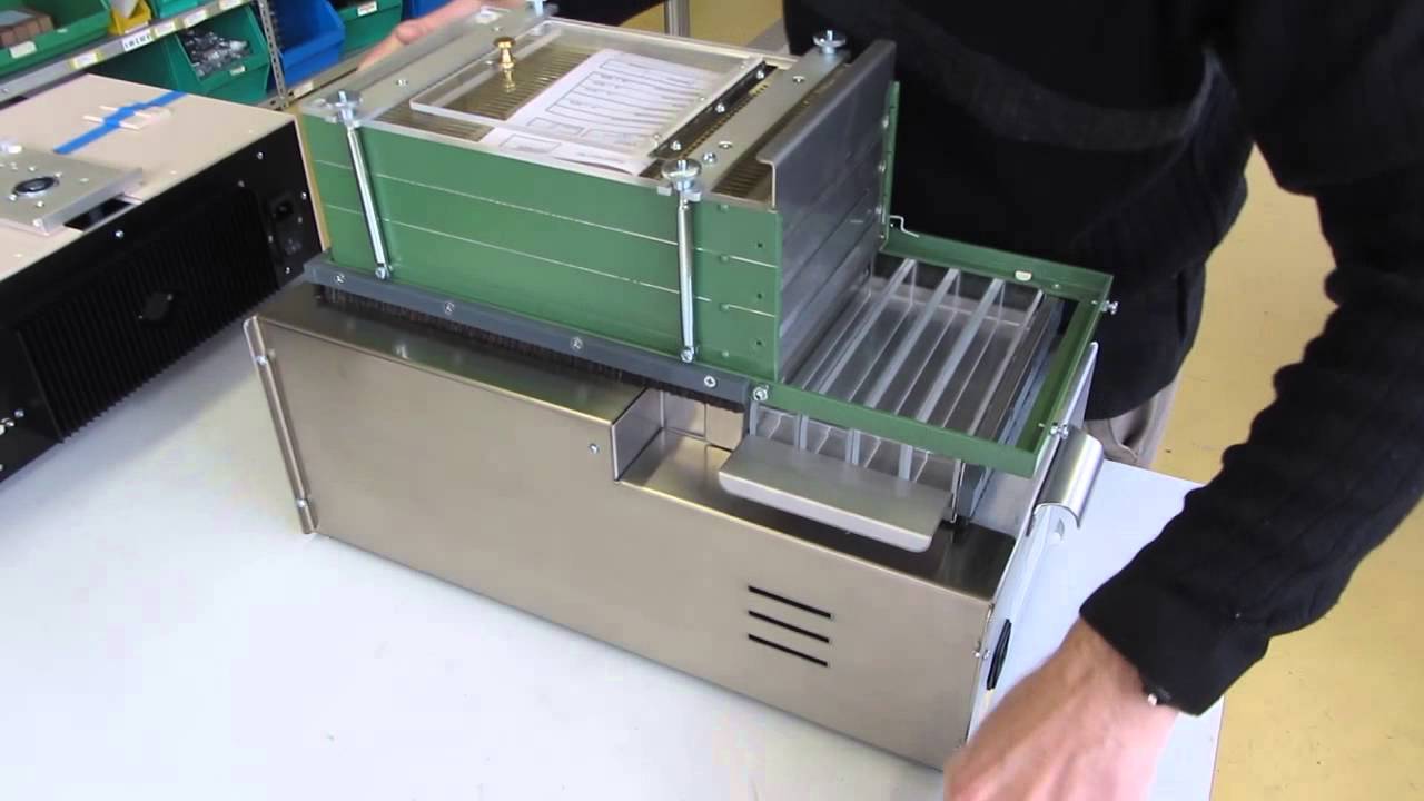 Sortimat - how to set up sieve stack - wie der Siebstapel montiert wird ...