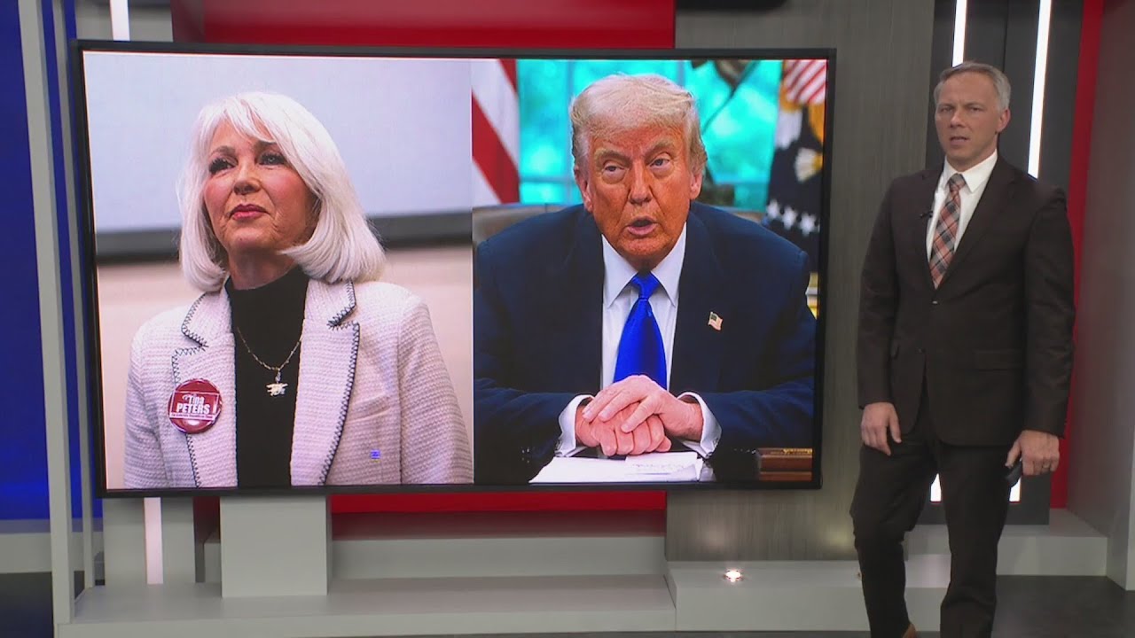 Trump says Tina Peters should be released from prison - YouTube