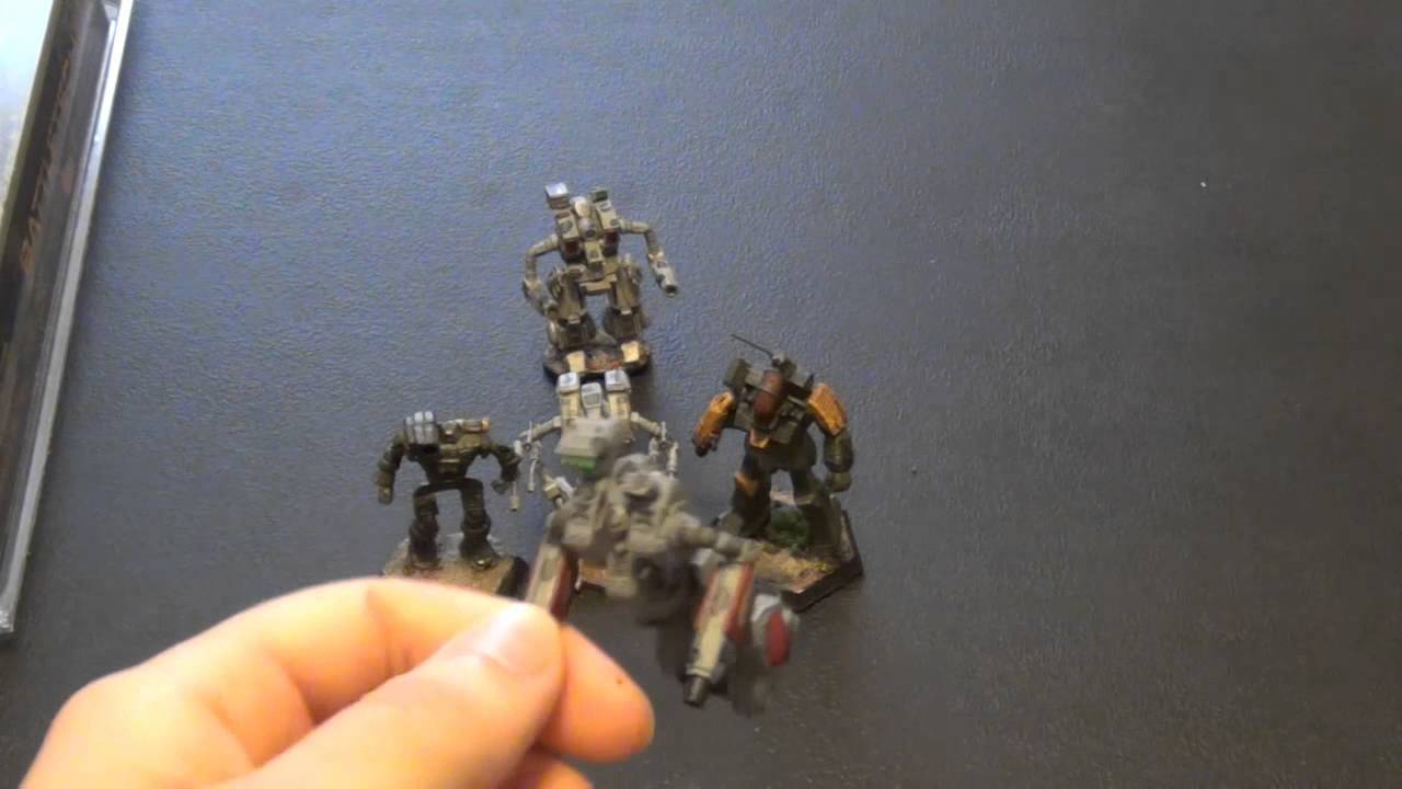 Battletech Miniatures ramble: Scale - YouTube
