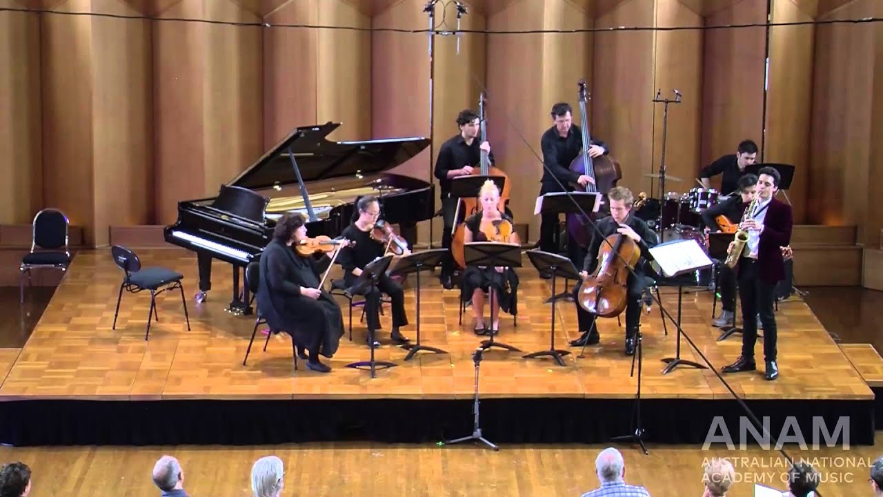 Abstraction - Gunther Schuller // Luke Carbon, alto saxophone - YouTube