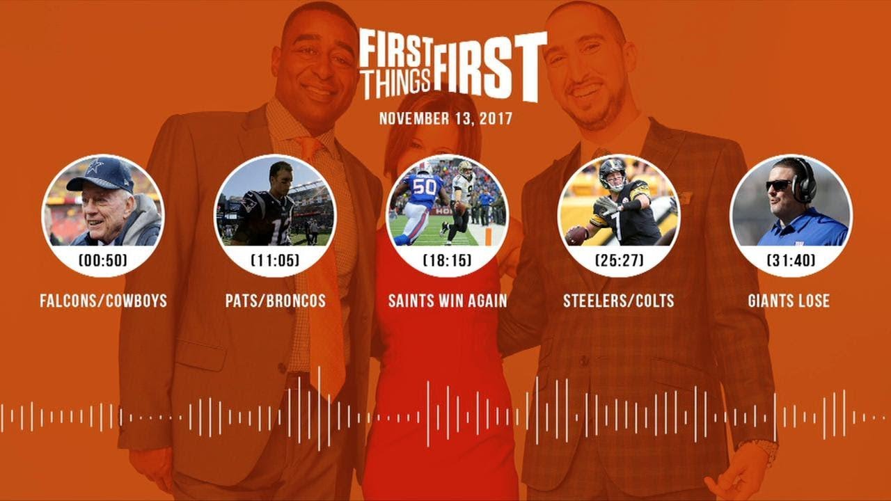 First Things First audio podcast (11.13.17)Cris Carter, Nick Wright ...