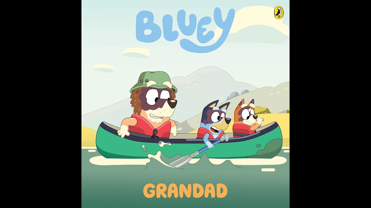 Flip Through Bluey Bingo Book - Grandad - Children Story Time Bedtime ...