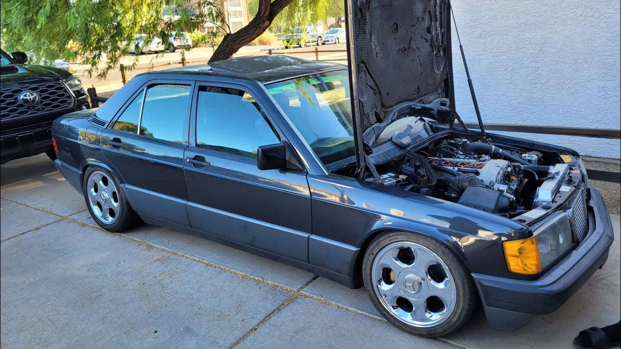 190e m111 kompressor Swapped Breakdown - YouTube