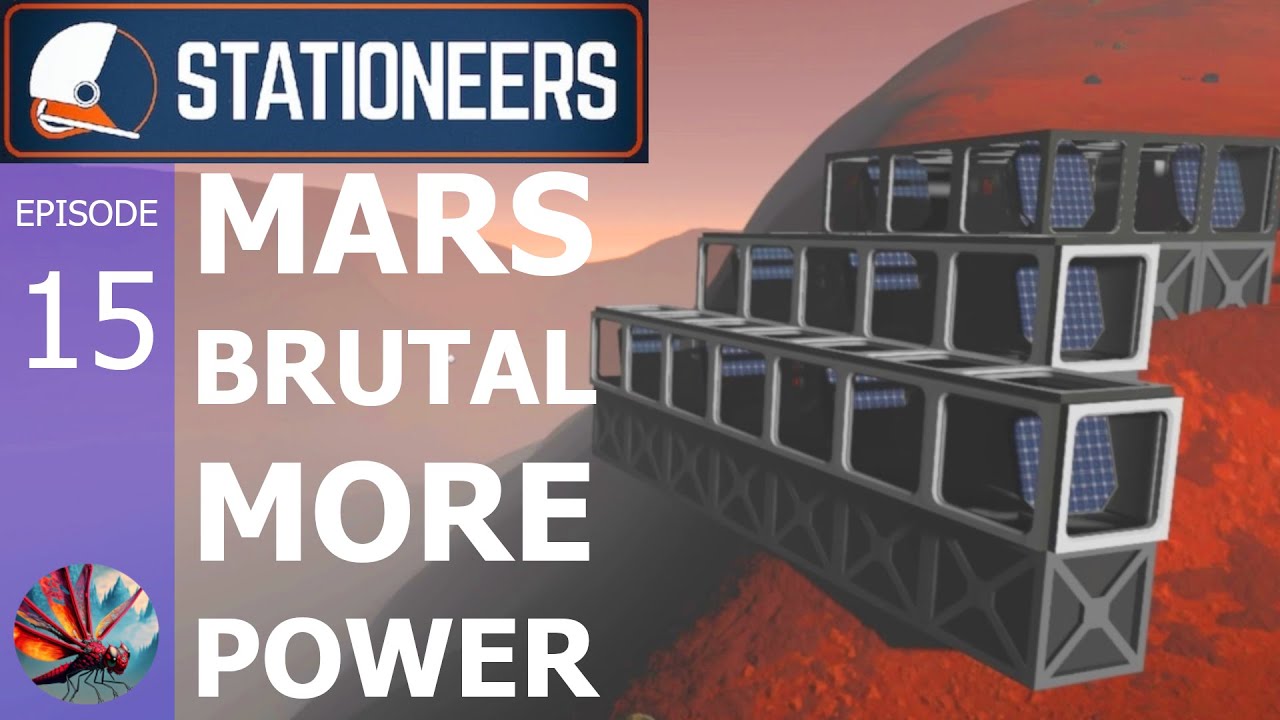 Mars BRUTAL - More Power [Stationeers Mars Season 2 (E-015)] - YouTube