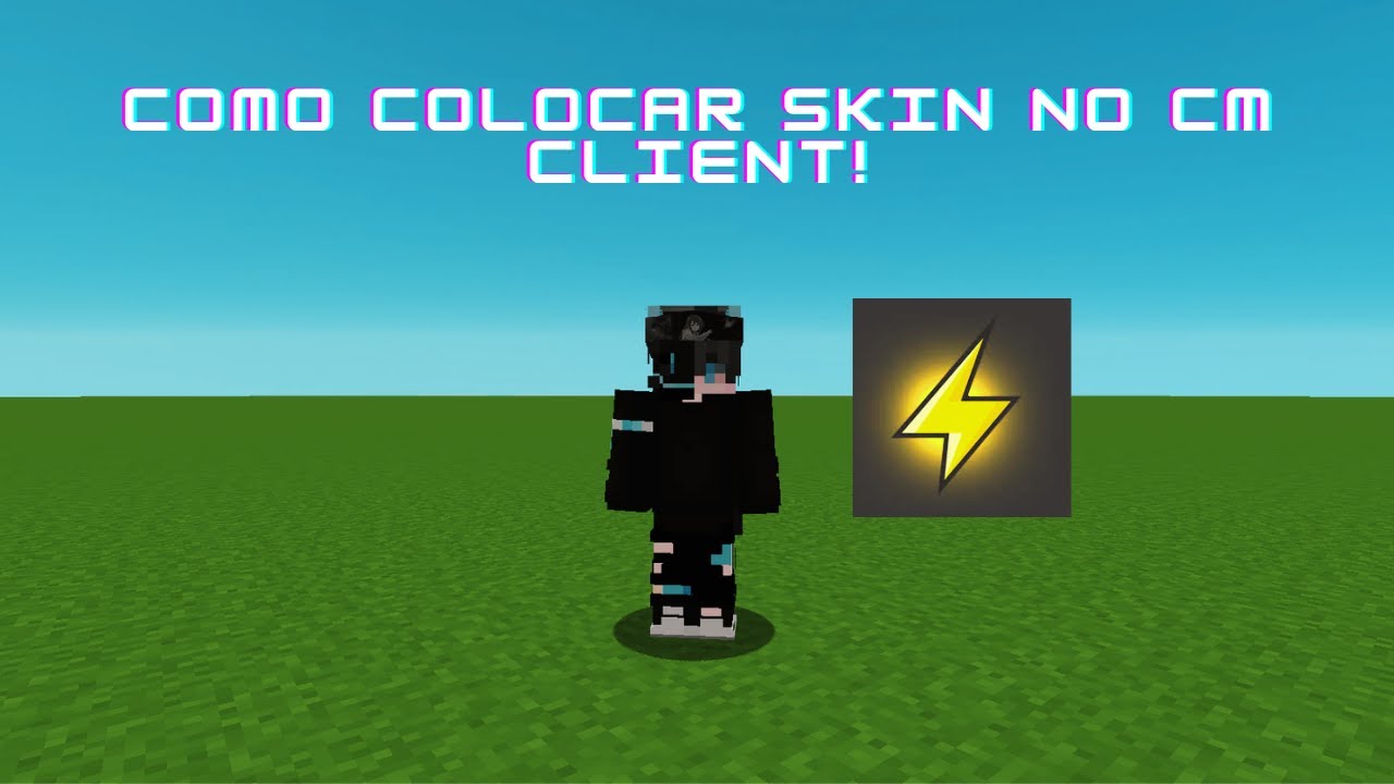 COMO COLOCAR SKIN NO CM CLIENT! *em 1 minuto* - YouTube