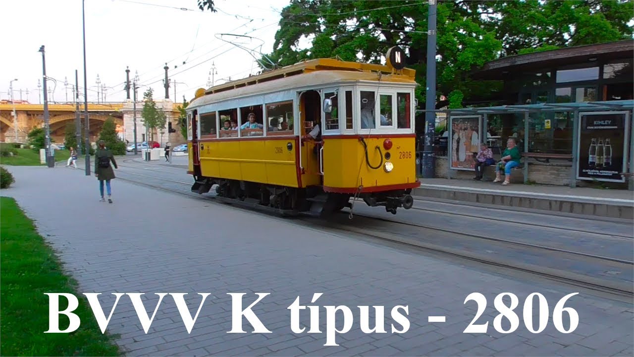 2806-os nosztalgiavillamos (BVVV K típus, 1911) - YouTube