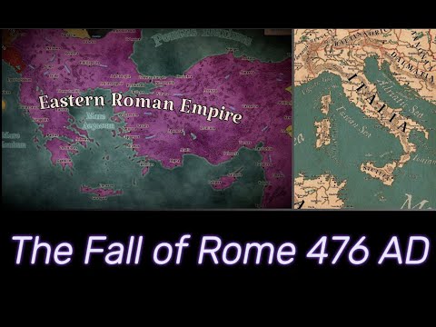 The Fall of Rome 476 AD - YouTube