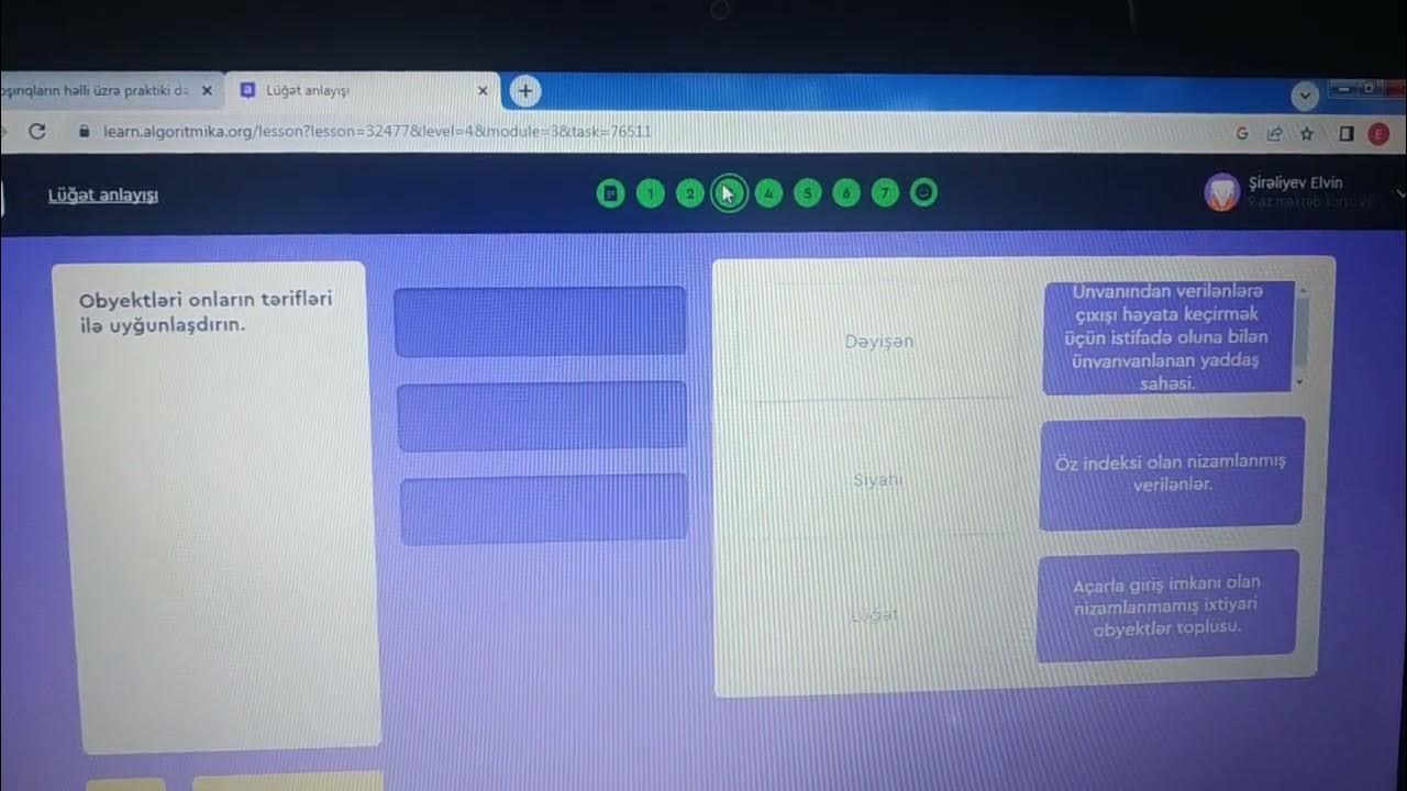 Mars alqoritmika modul 3 dərs 1 - YouTube