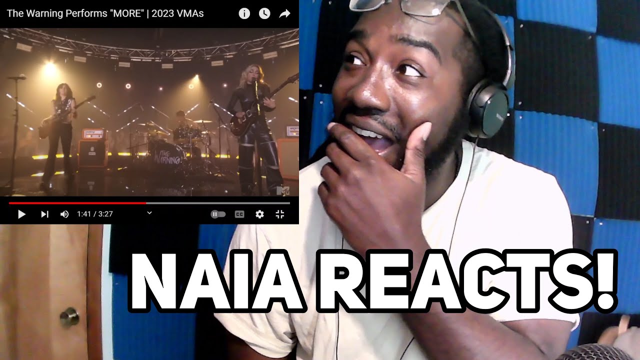 The Warning Performs "MORE" | 2023 VMAs (REACTION!!!) - YouTube