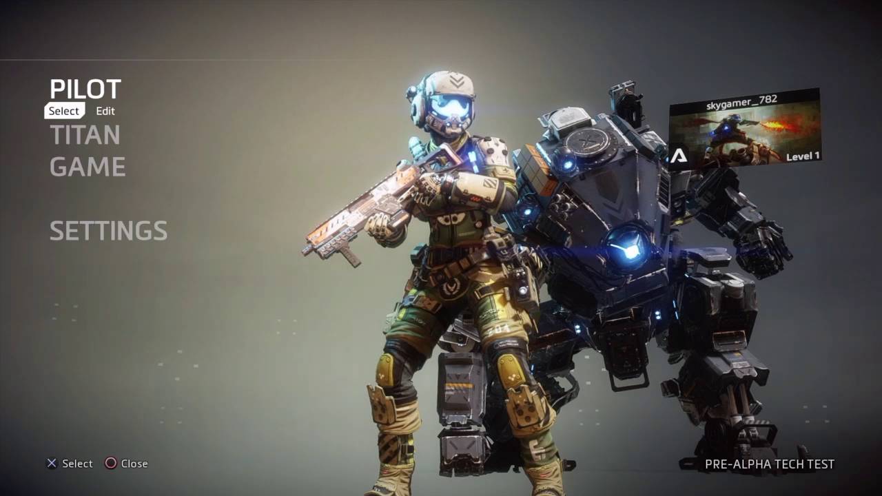 Titanfall 2 Pre-alpha Tech test - YouTube
