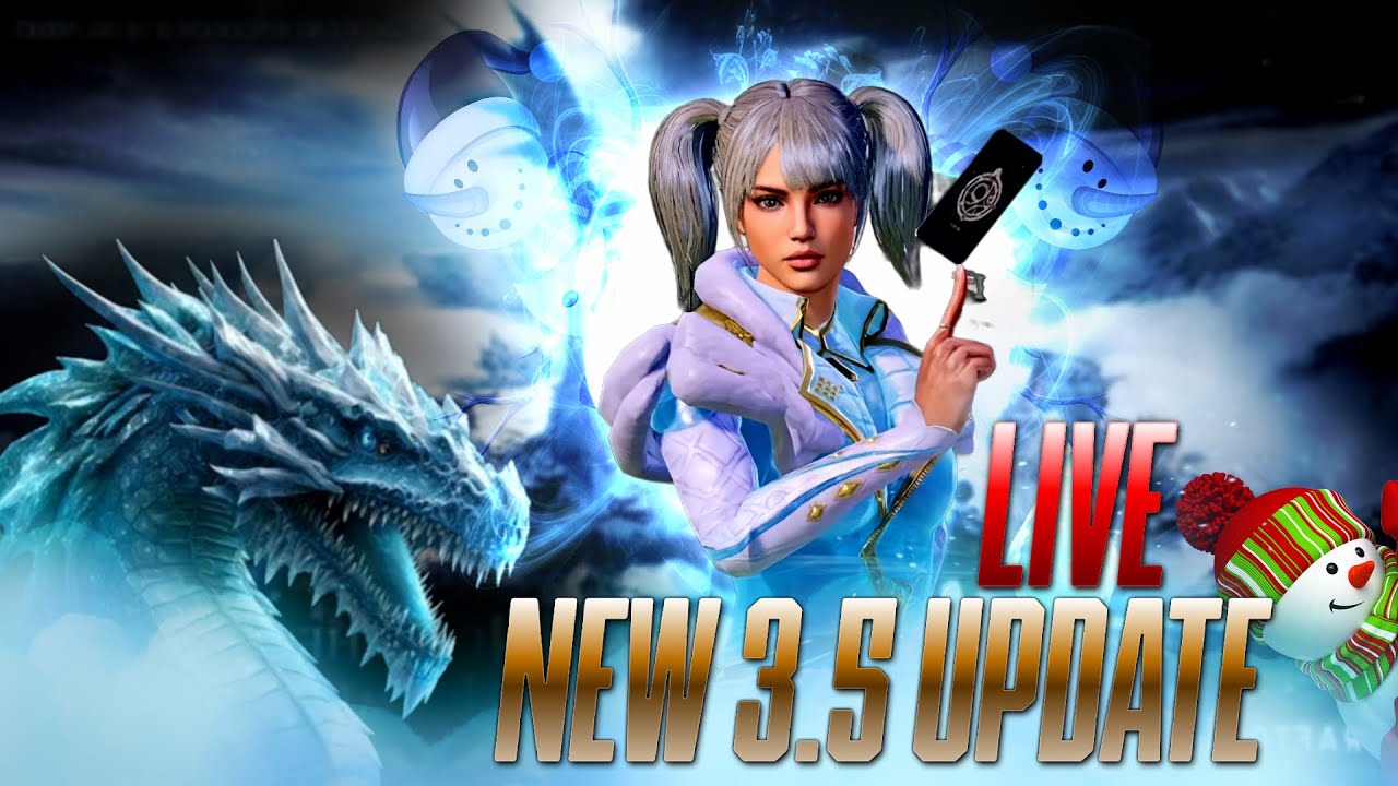BGMI LIVE : 3.5 Winter 🥶 Update Is Here || DEMIGOD Is Live - YouTube