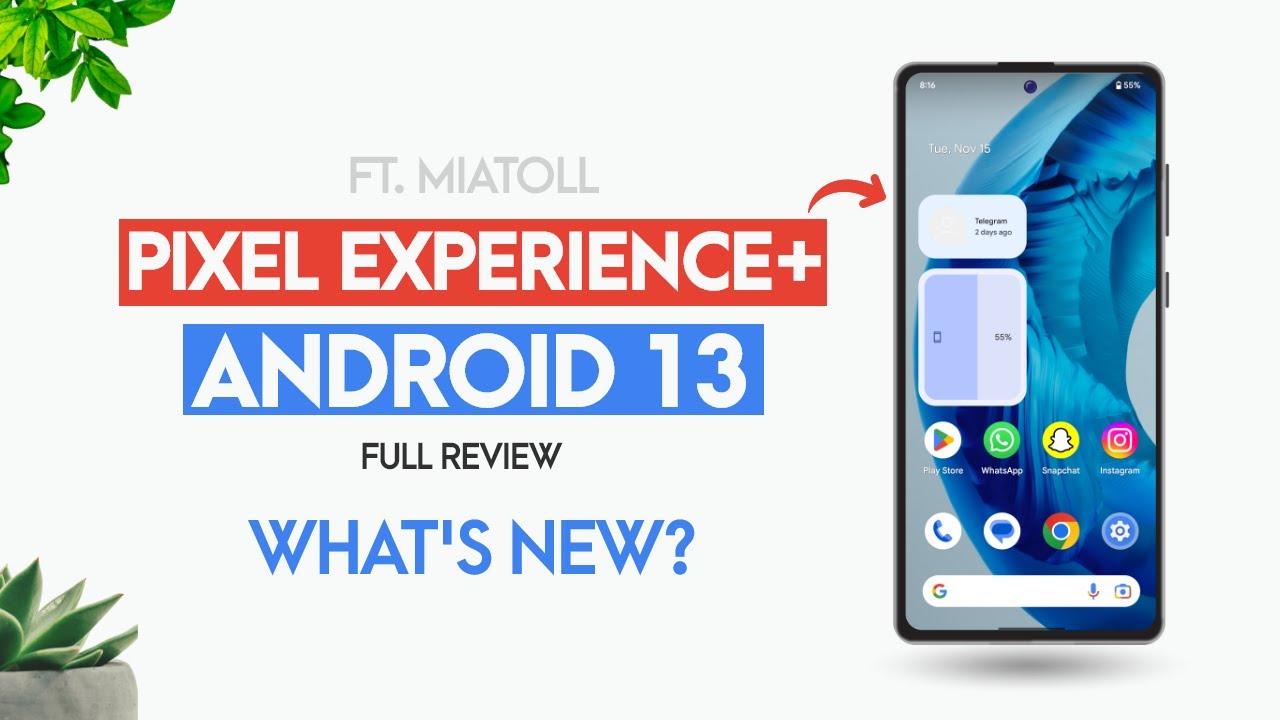 [FT. Miatoll] Pixel Experience Plus Android 13 ROM on Redmi Note 9 Pro ...