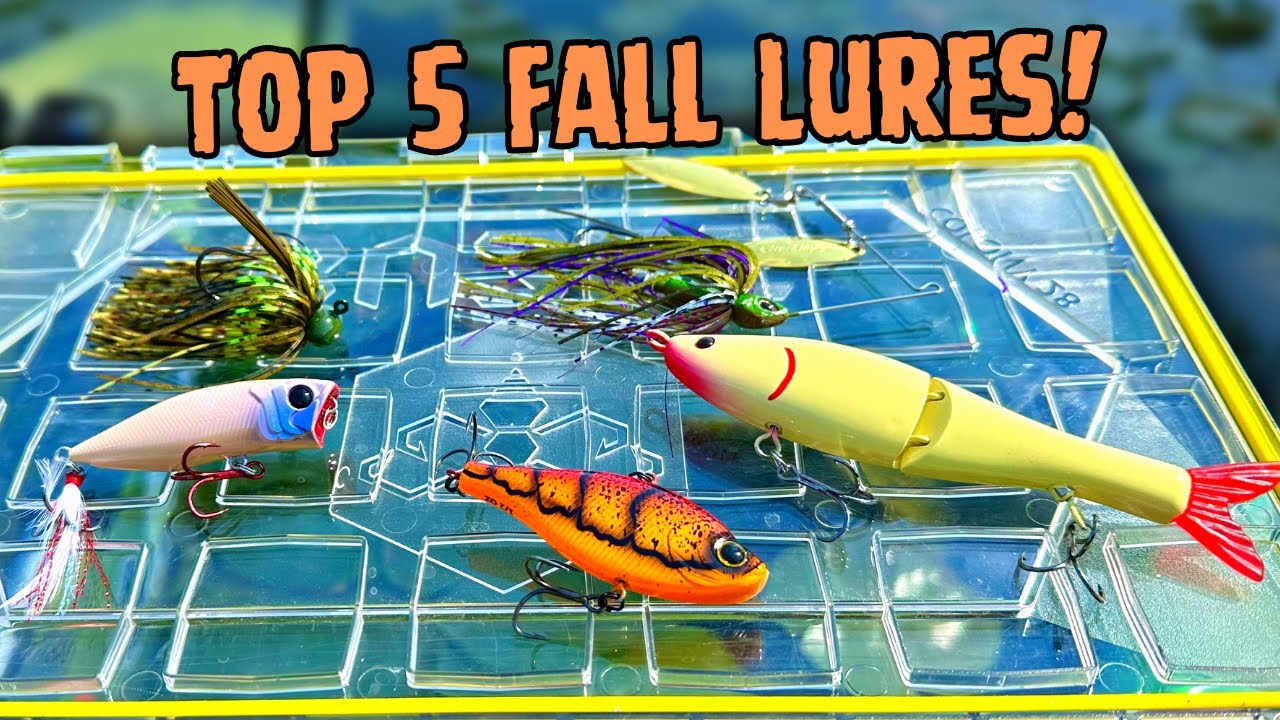 Top 5 Fall Bass Fishing Lures! (TRY THESE NOW!) - YouTube