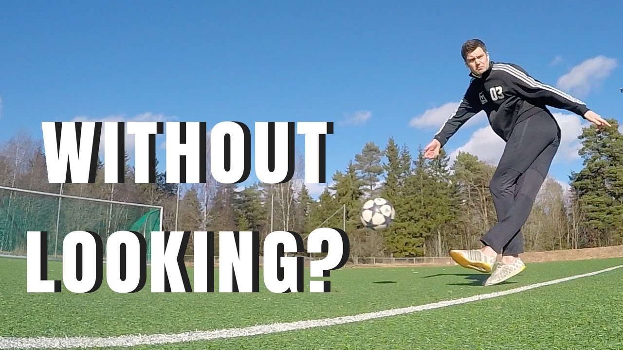 NO LOOK RABONA KICK - HUGE GIVE AWAY - FREESTYLE FOOTBALL PRACTICE ...