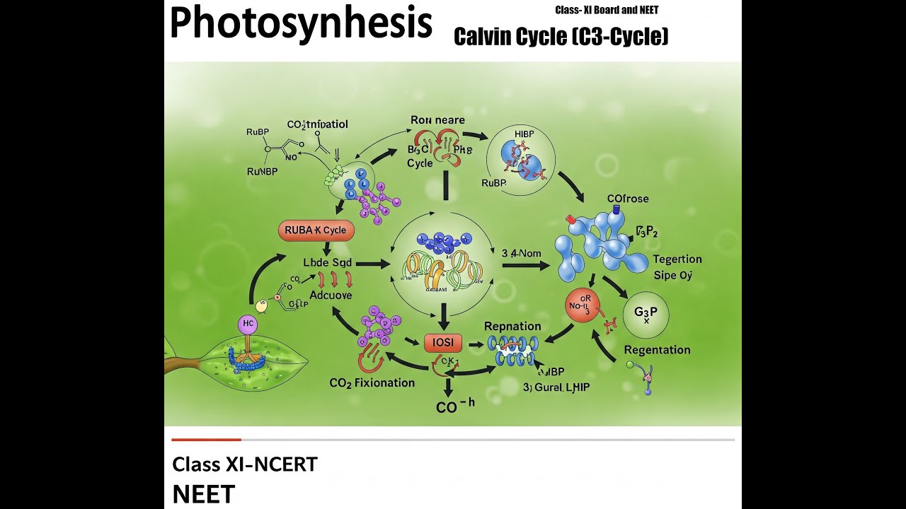 C3 Cycle #CalvinCycle #Photosynthesis #Chloroplast #BiologyMadeEasy # ...
