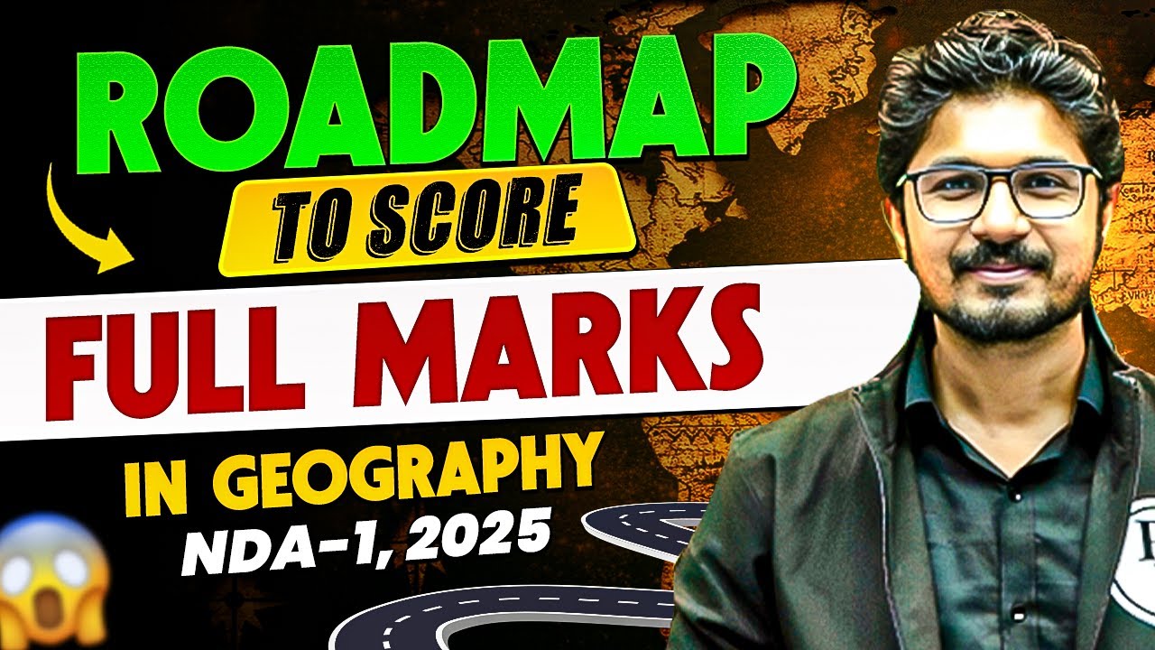 NDA Geography में Full Marks कैसे Score करें?🧐 | NDA Geography ...