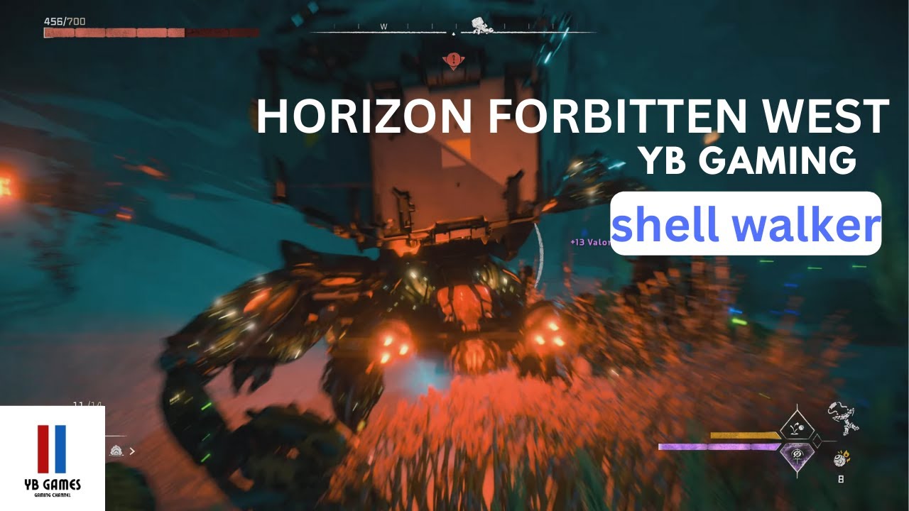 Horizon Forbidden West shell walker gameplay 4k - YouTube