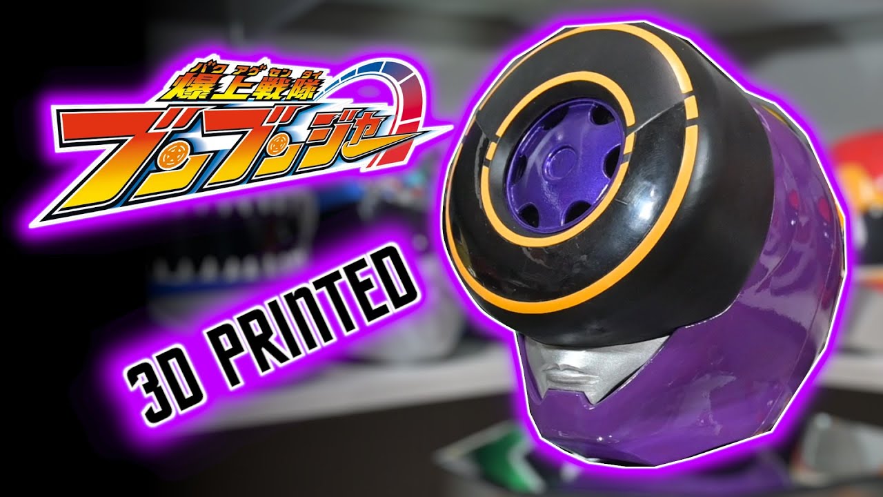 Boonboomger Bun Violet Helmet Tutorial - YouTube