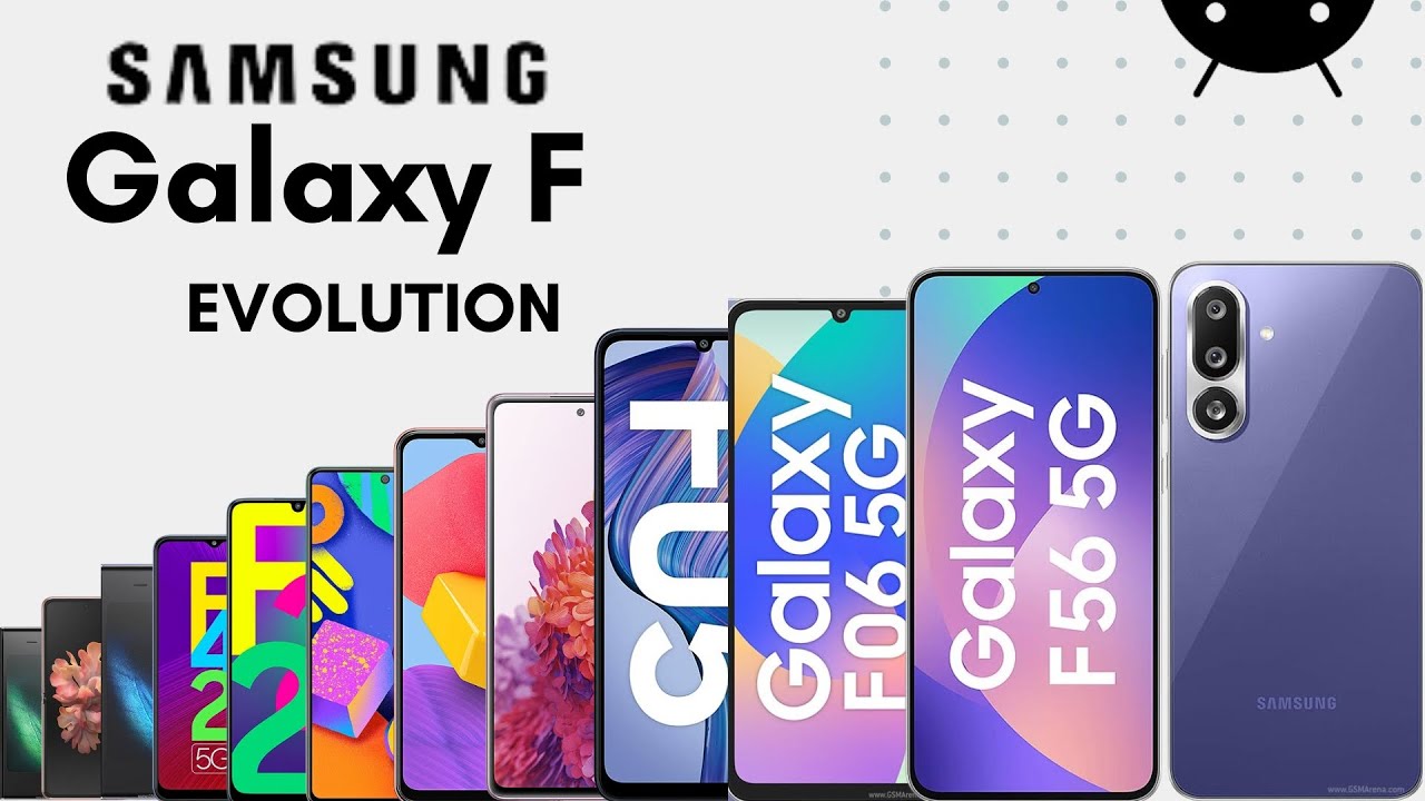 Evolution of Samsung Galaxy F series 2020-2025 | History Of Samsung F ...