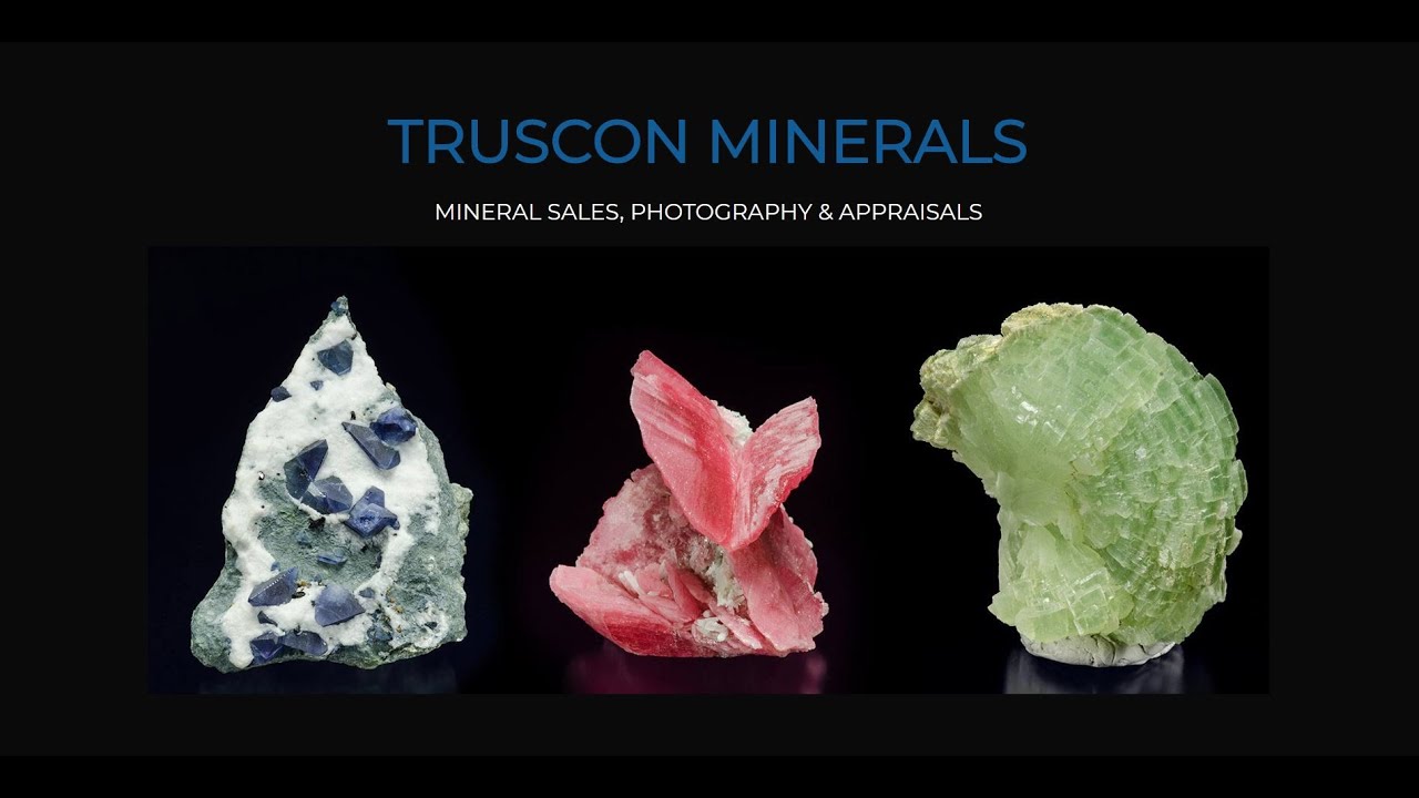 Truscon Minerals Introduction - Sales, Photography & Appraisals - YouTube