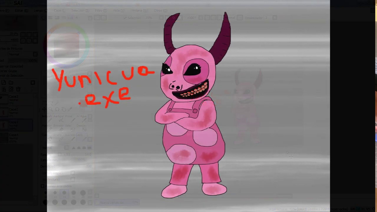 Yunicua.exe Fan Art - YouTube