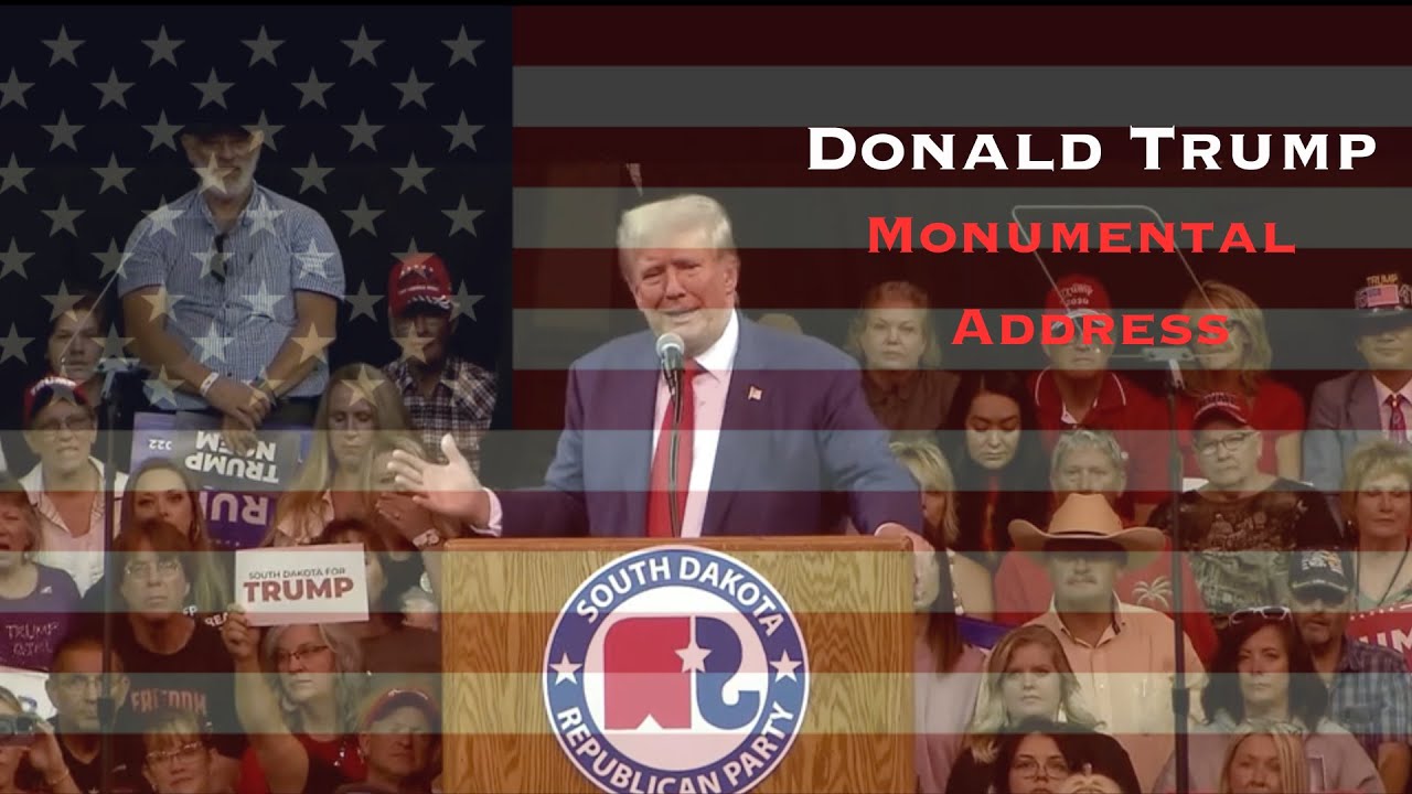 President Donald Trump's Monumental Address in South Dakota - YouTube