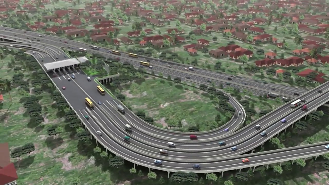 Animasi Simpang Susun Cileunyi - YouTube