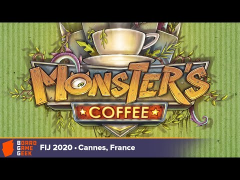 Monster's Coffee — game preview at FIJ 2020 in Cannes
