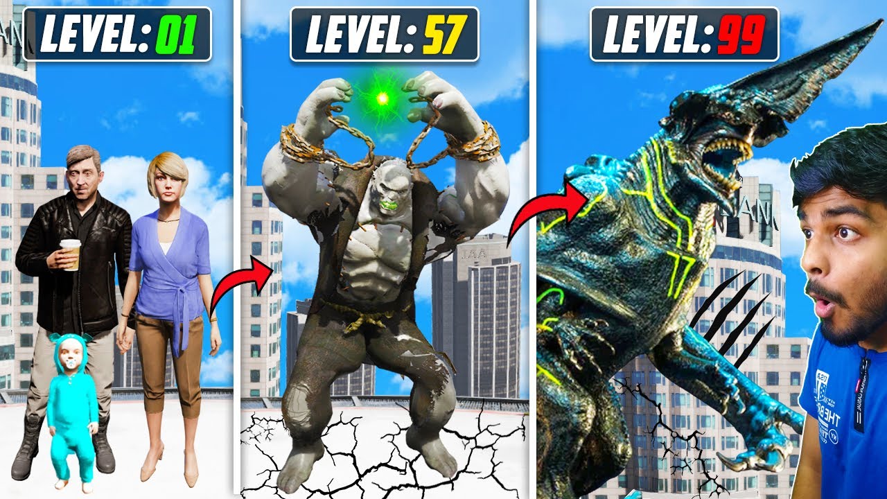 Transforming HUMANS into DANGEROUS MONSTERS in GTA 5😱 | Gta 5 tamil ...