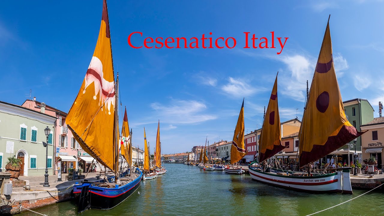 Explore Stunning Cesenatico Italy And Its Leonardo Da Vinci-designed ...