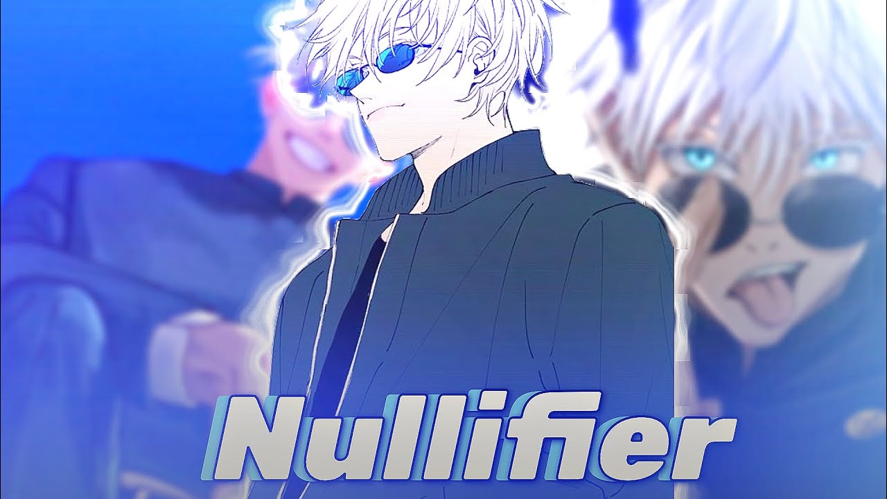 Gojo edit - Nullifier 🫐 - YouTube