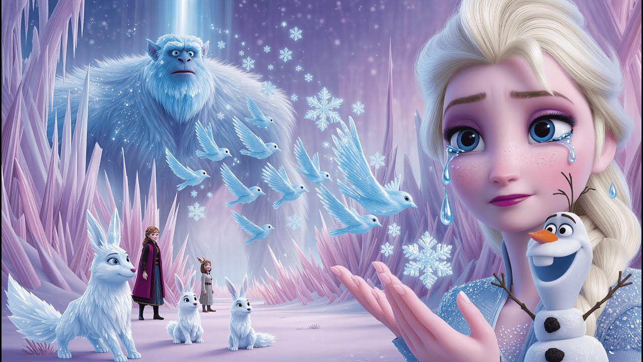Frozen: Amizade e magia nas lágrimas de Elsa em uma nova aventura ️ ...