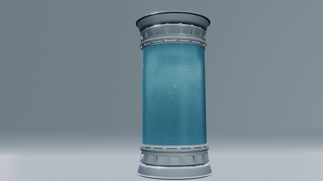 Star Wars Bacta Tank Physics Animation - YouTube