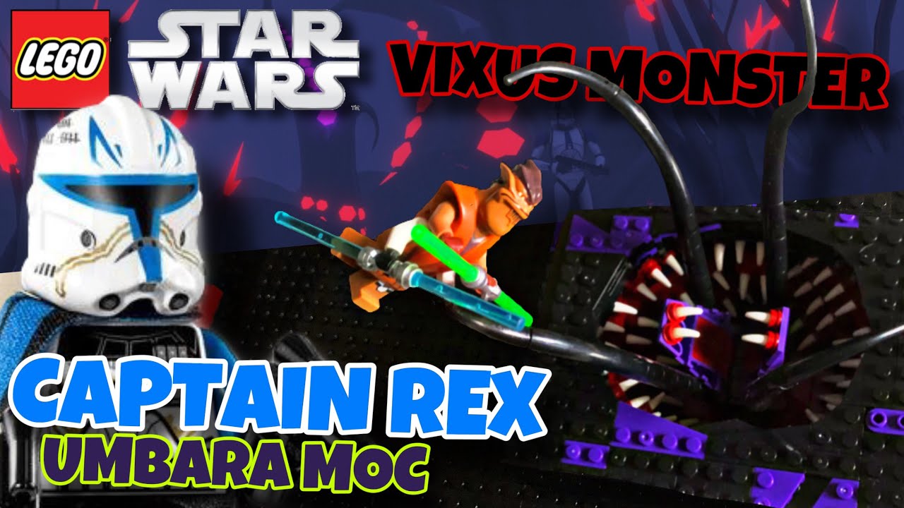 das Vixus / Sarlacc Monster! LEGO Captain Rex Umbara MOC [#06] feat ...