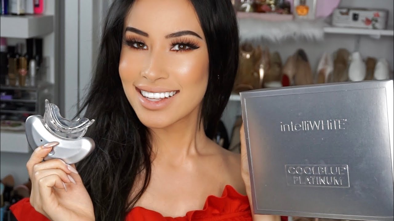 How to Whiten Your Teeth with Intelliwhite Coolblue Platinum! - YouTube