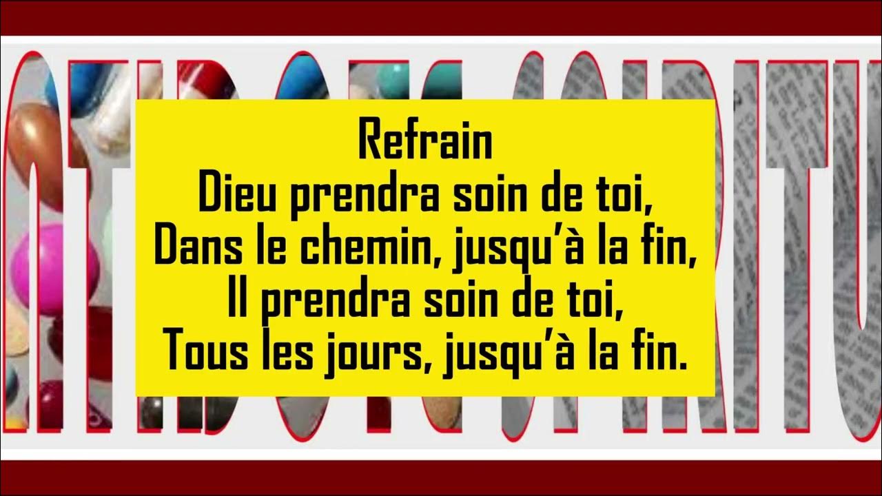 Dieu prendra soin de toi - YouTube