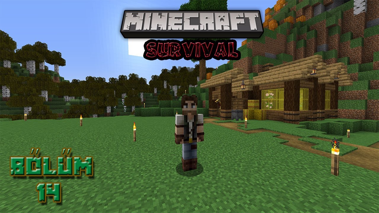 Minecraft Survival Mini Arı Farmı & Mini At Ahırı ... BizimCraft Bölüm ...