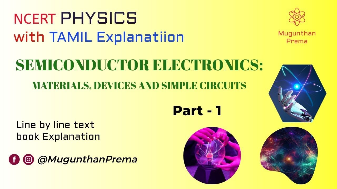 Semiconductors Electronic materials devices part 1 | PHYSICS NCERT ...