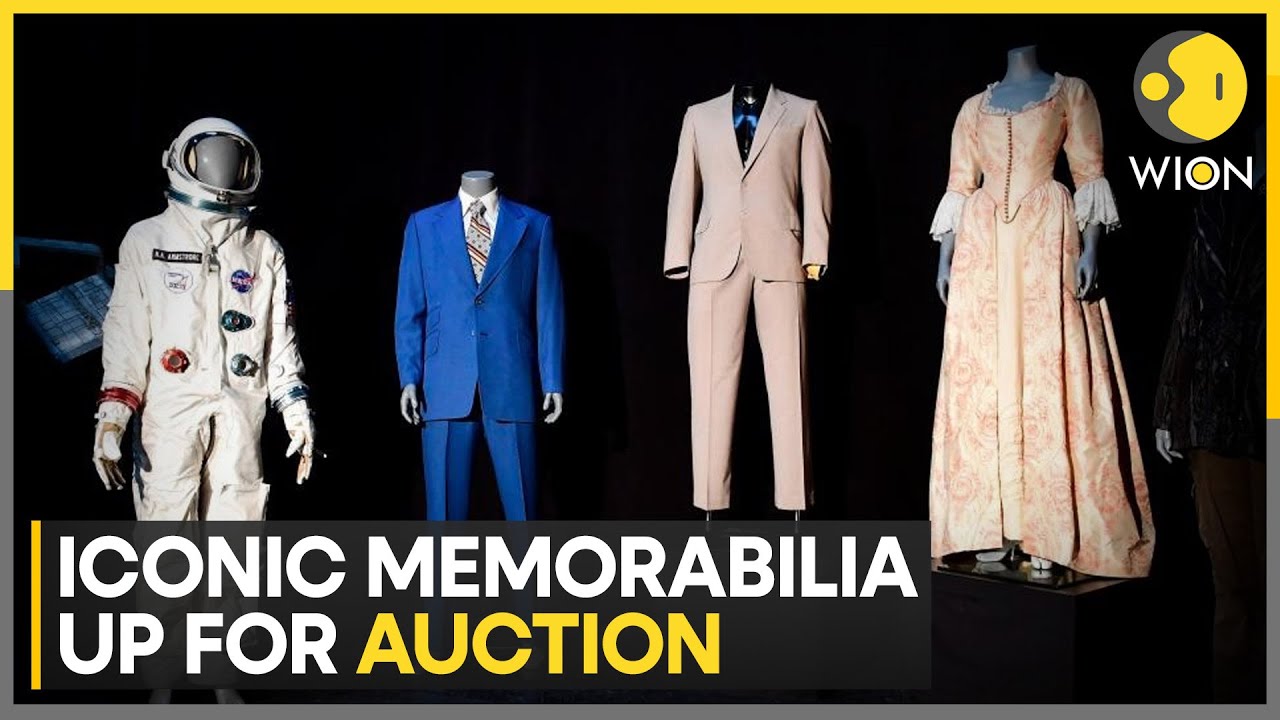 Hollywood Treasures' Iconic Memorabilia up for auction | WION - YouTube