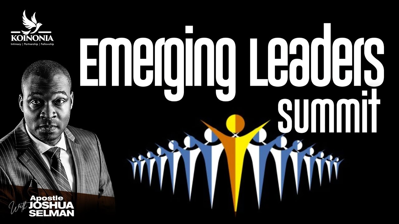 EMERGING LEADERS SUMMIT || RCCG JESUS HOUSE || PORT HARCOURT-NIGERIA ...