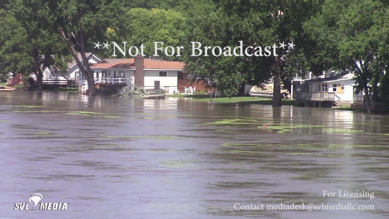 Moline, Illinois - Major Flooding Along The Rock River - July 23rd ...