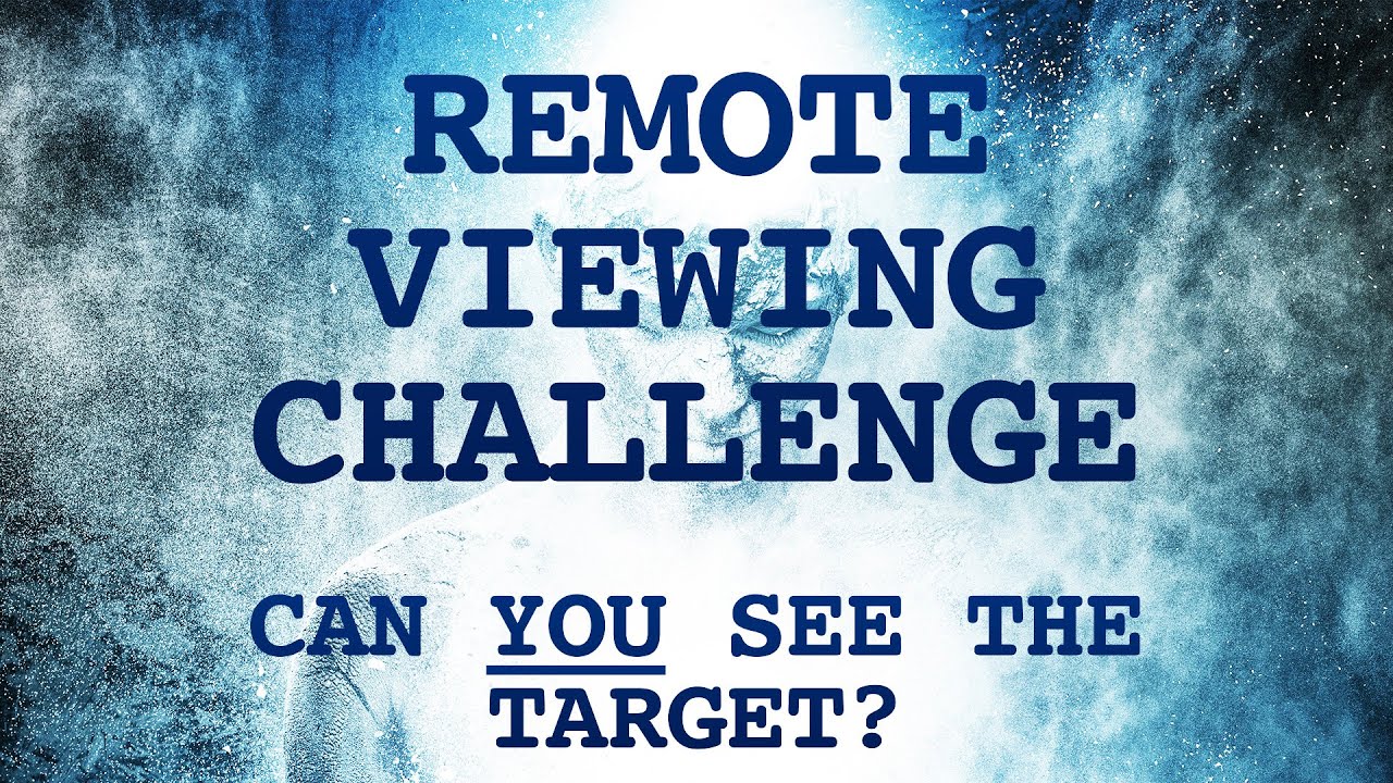 Remote Viewing Challenge - Remote View This Target - YouTube