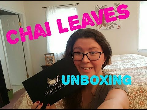 Chai Leaves Tea Subscription Unboxing | December 2016 - YouTube
