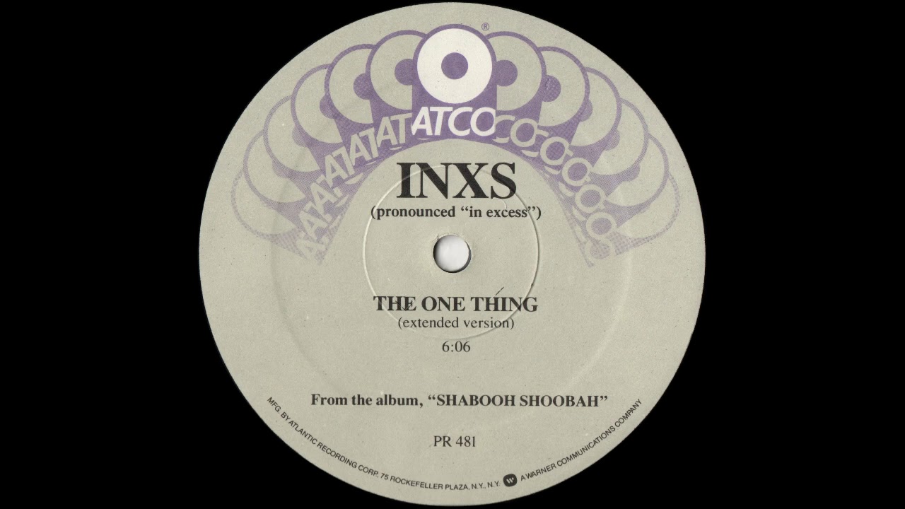 INXS - The One Thing (Extended Version) - YouTube